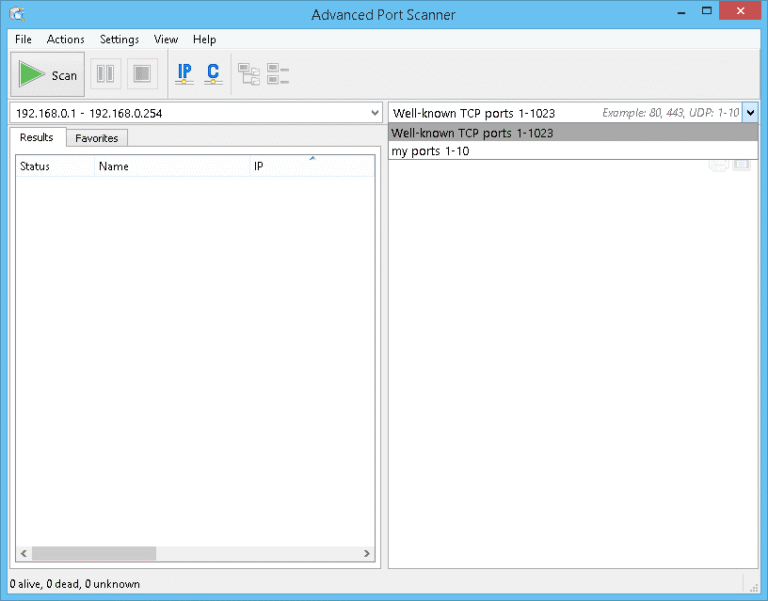 Advanced Port Scanner - A Review of one of the Top Port Scanning Tools